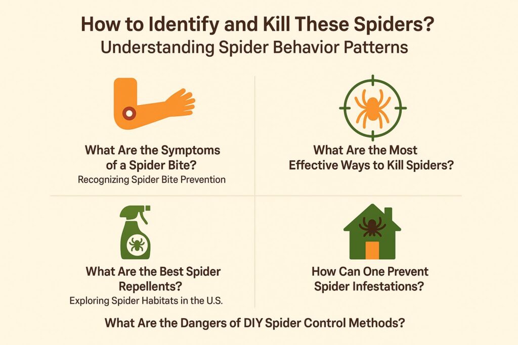 10 Deadliest Spiders in the United States And How to Kill Them
